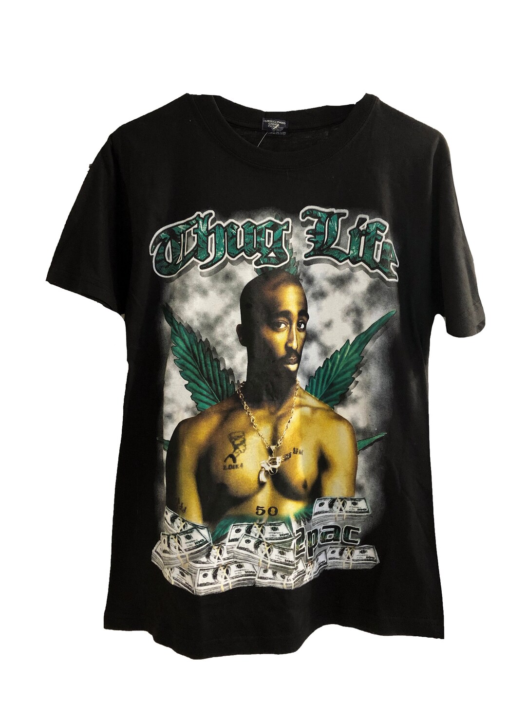 Throwback Tupac Thug Life Only God Can Judge Me 420 T-shirt - Etsy