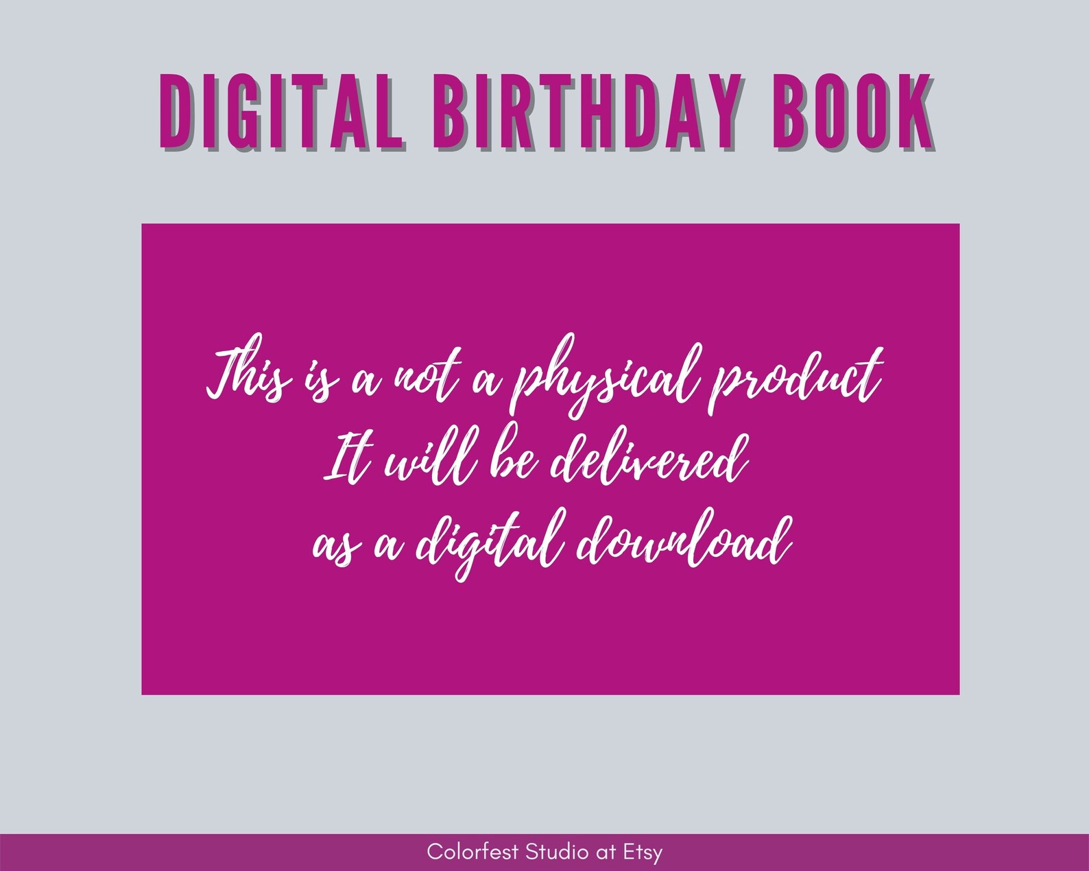 Digital Birthday Tracker & Calendar With Tabs. Anniversary Planner Date ...