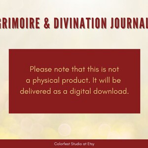 Digital Grimoire-divination Journal. Tarot Runes Palmistry Numerology ...