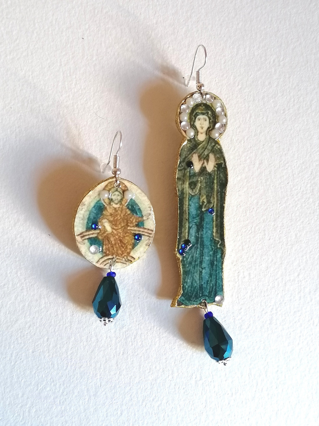 Byzantium Collection "basilica" Earrings - Etsy