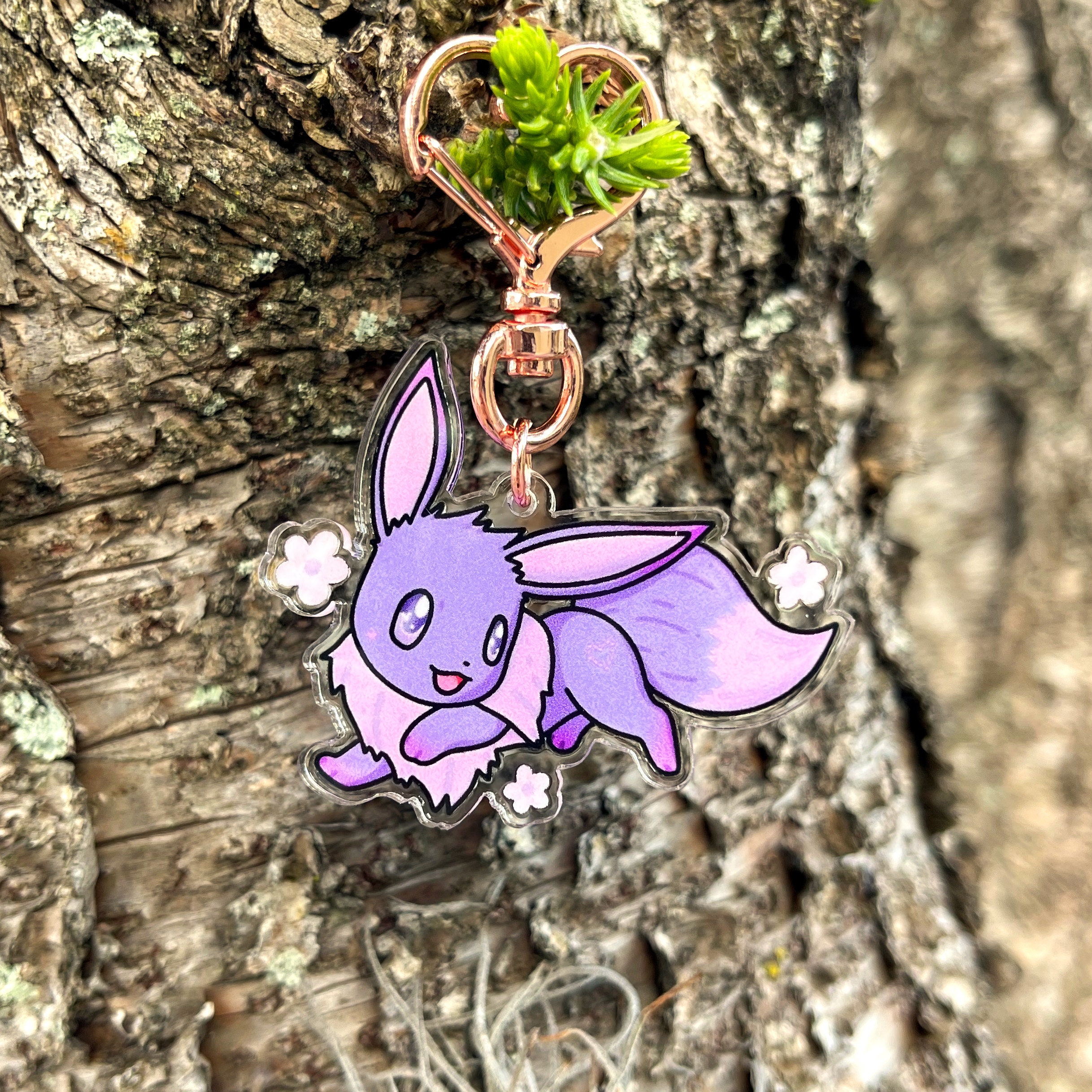 Pastel Eevee Keychain - Etsy