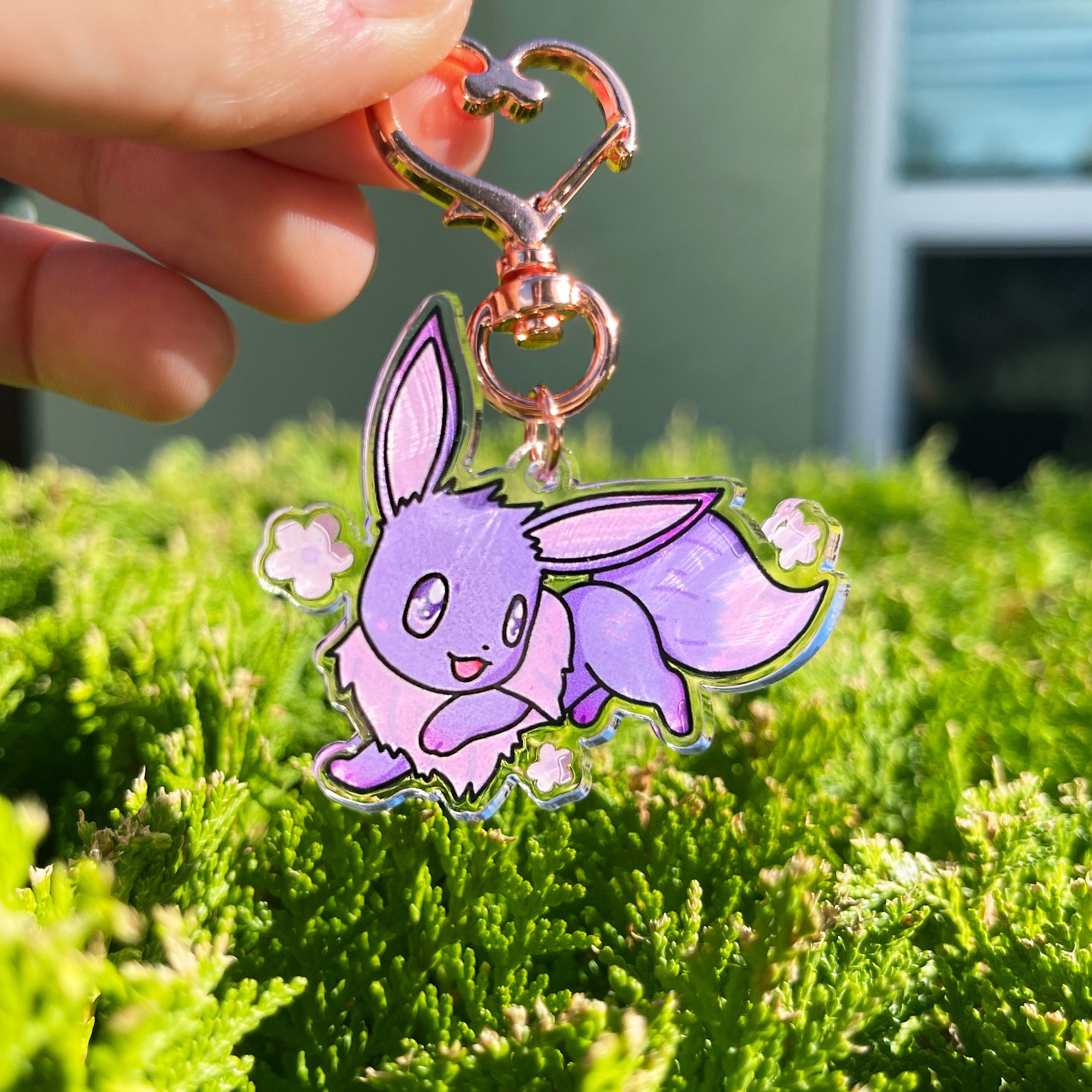 Pastel Eevee Keychain - Etsy