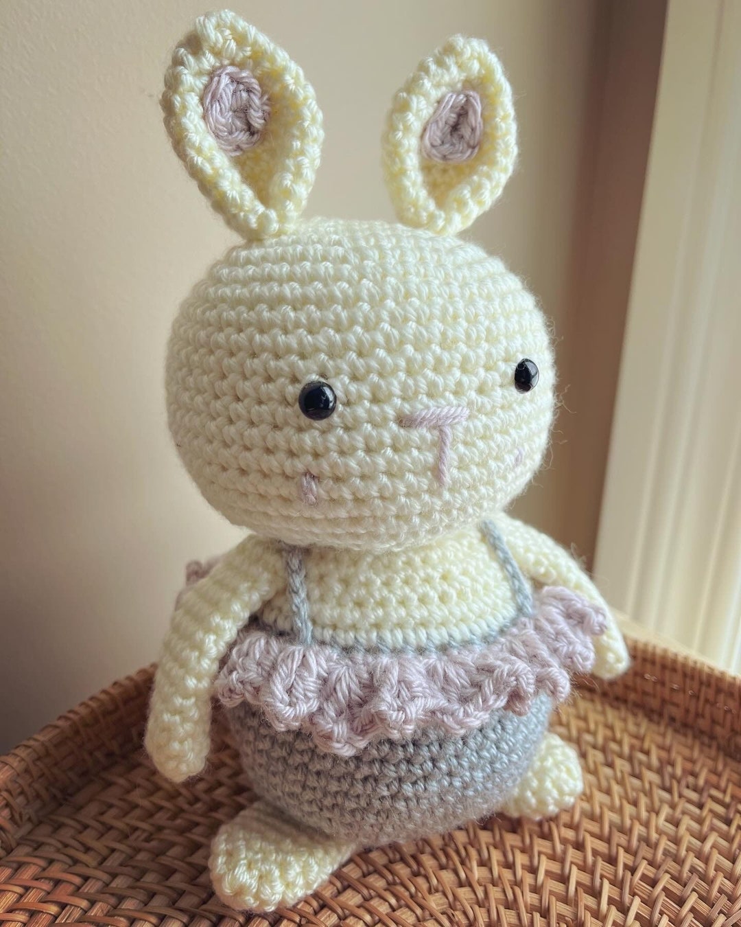 Frankie the Rabbit Handmade Crochet Stuffed Animal Ready to Ship - Etsy