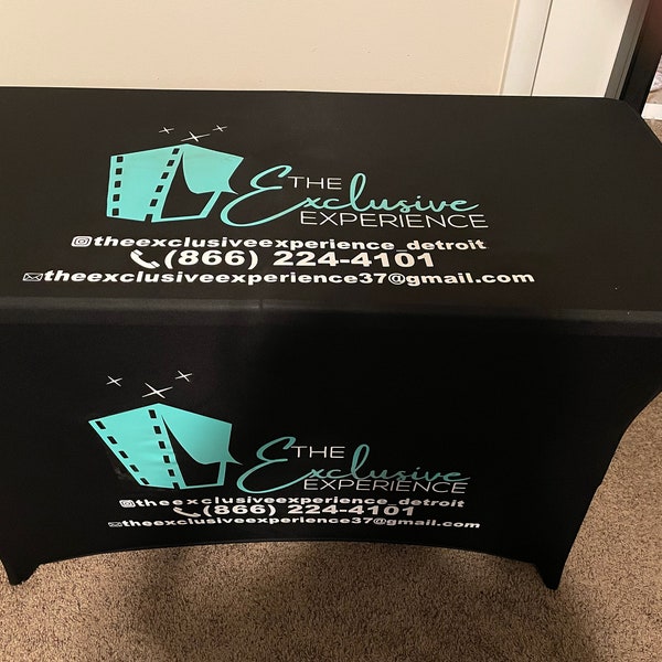 Custom Fitted Tablecloth - Etsy