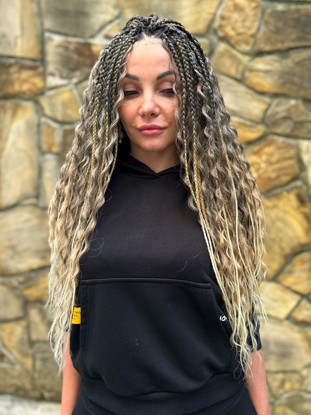 Synthetic Dreadlocks, BOHO BRAIDS, Brownie Ombre, Temporary Locks ...