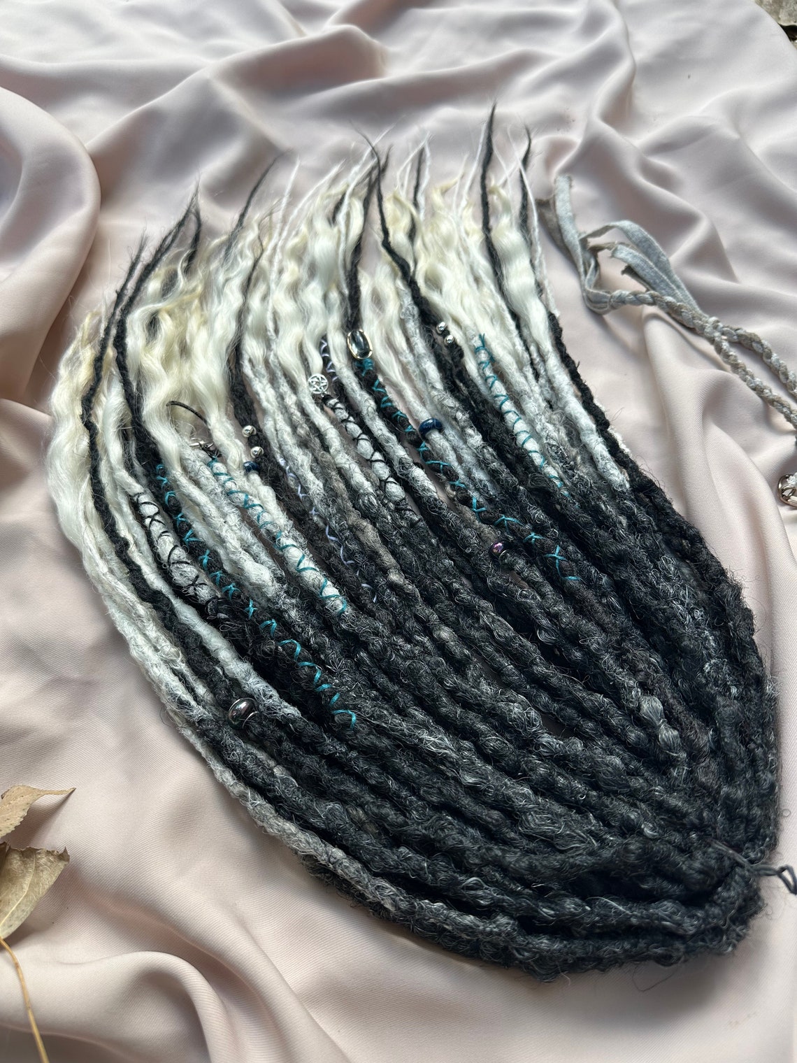 Ready to Ship Temporary Locs Dark Night True Black and - Etsy