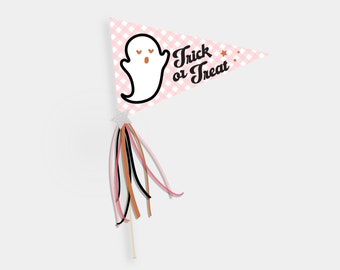 Halloween Pennant Flag Banner Hey Boo Instant Printable | Etsy