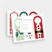 Wine Tags Christmas Holiday Gift Tag Santa Nice List Set Instant ...