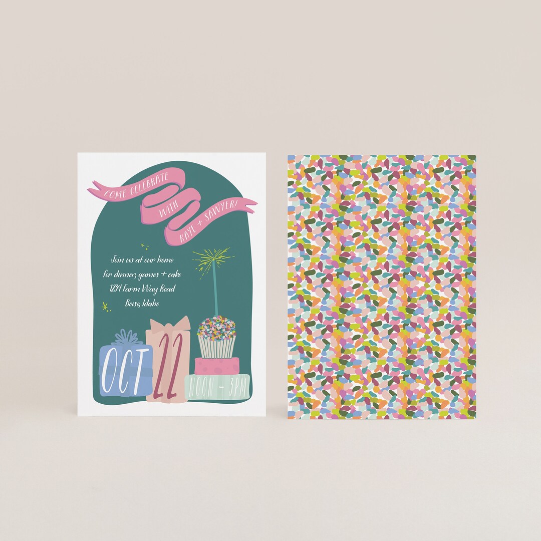 Rifle Paper Co. Invitation Birthday Invite Party Package Wink and Ink ...