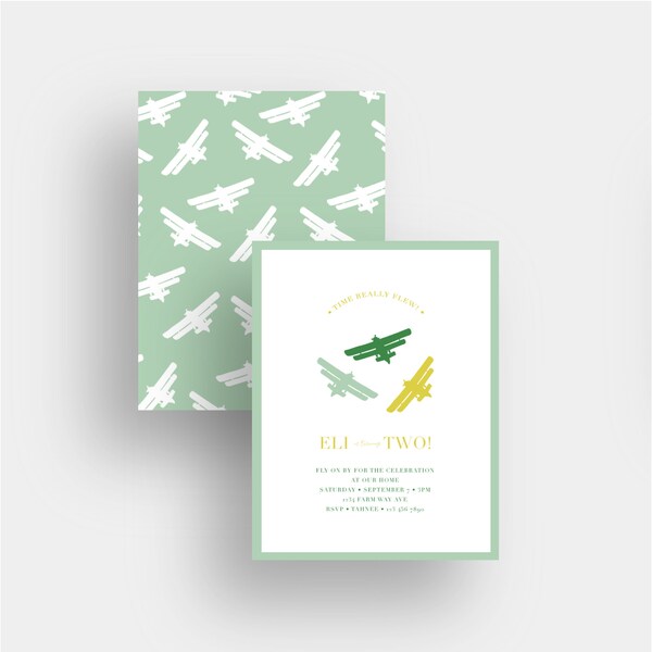 First Flight Invitation - Etsy