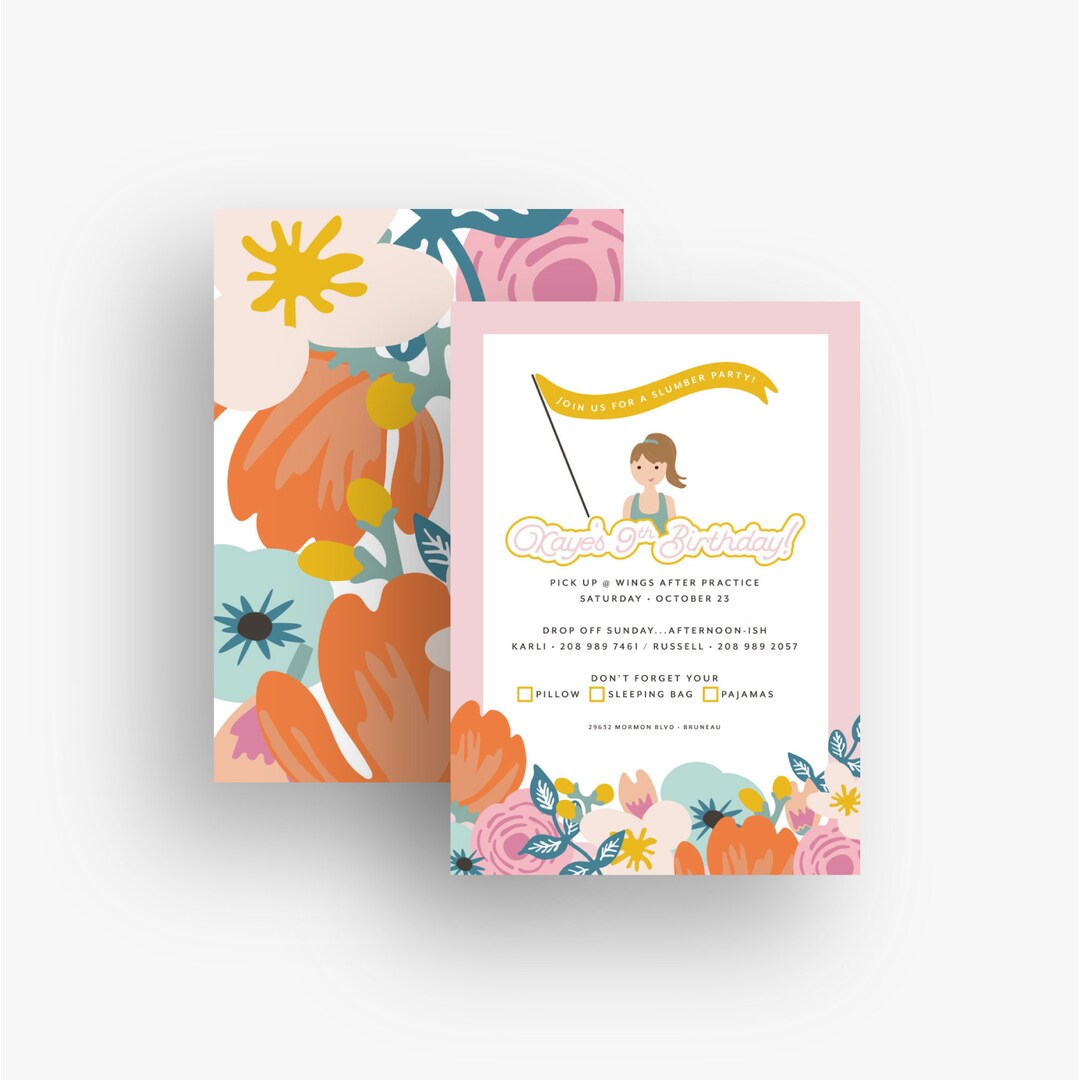 Rifle Paper Co. Invitation Birthday Invite Party Package Wink and Ink ...