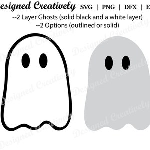 Ghost SVG, Ghosts Svg, Halloween SVG, Simple Ghost Svg, Seasonal SVG ...