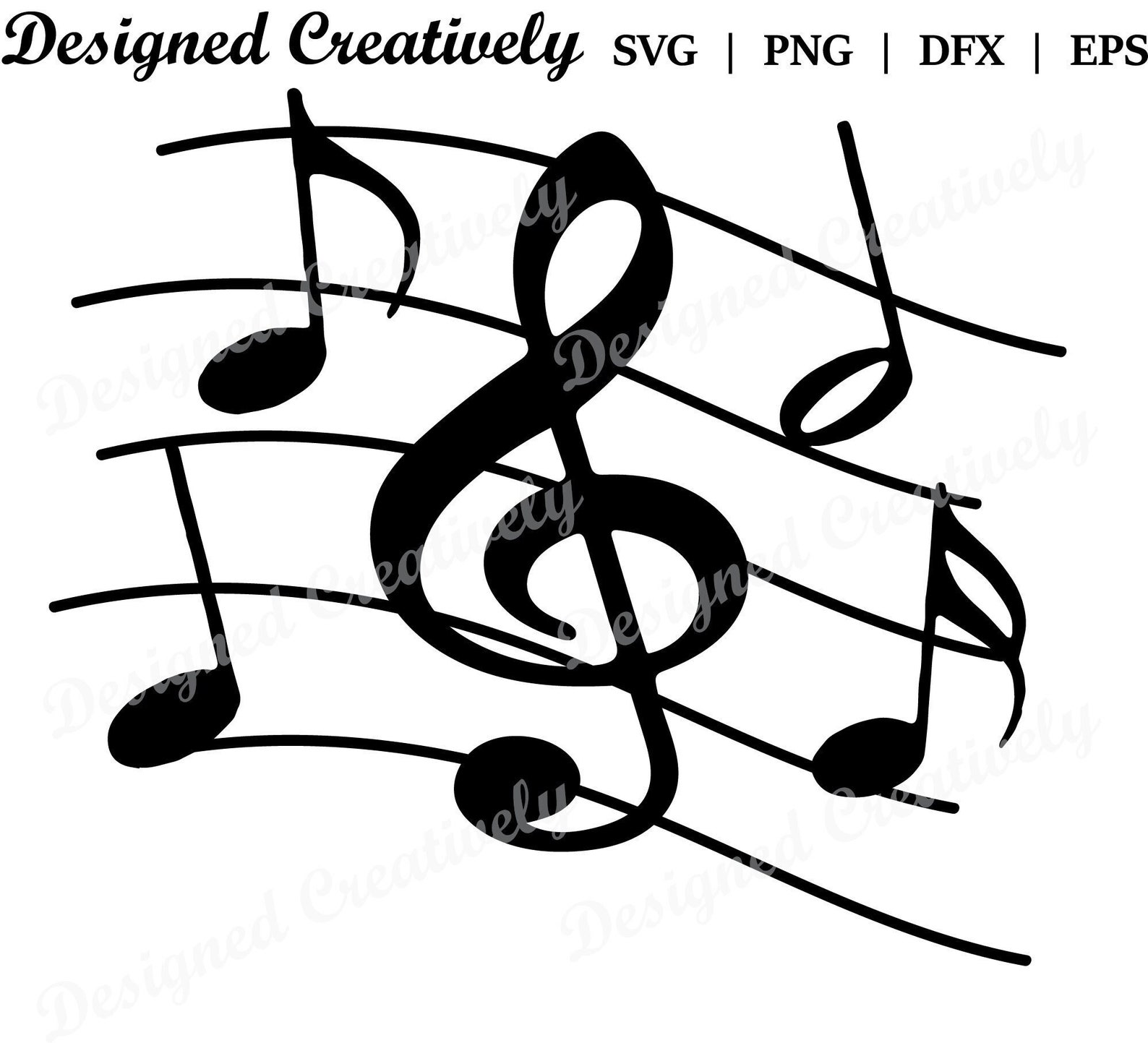Music SVG Treble Clef SVG Music Notes SVG Piano Music Svg | Etsy
