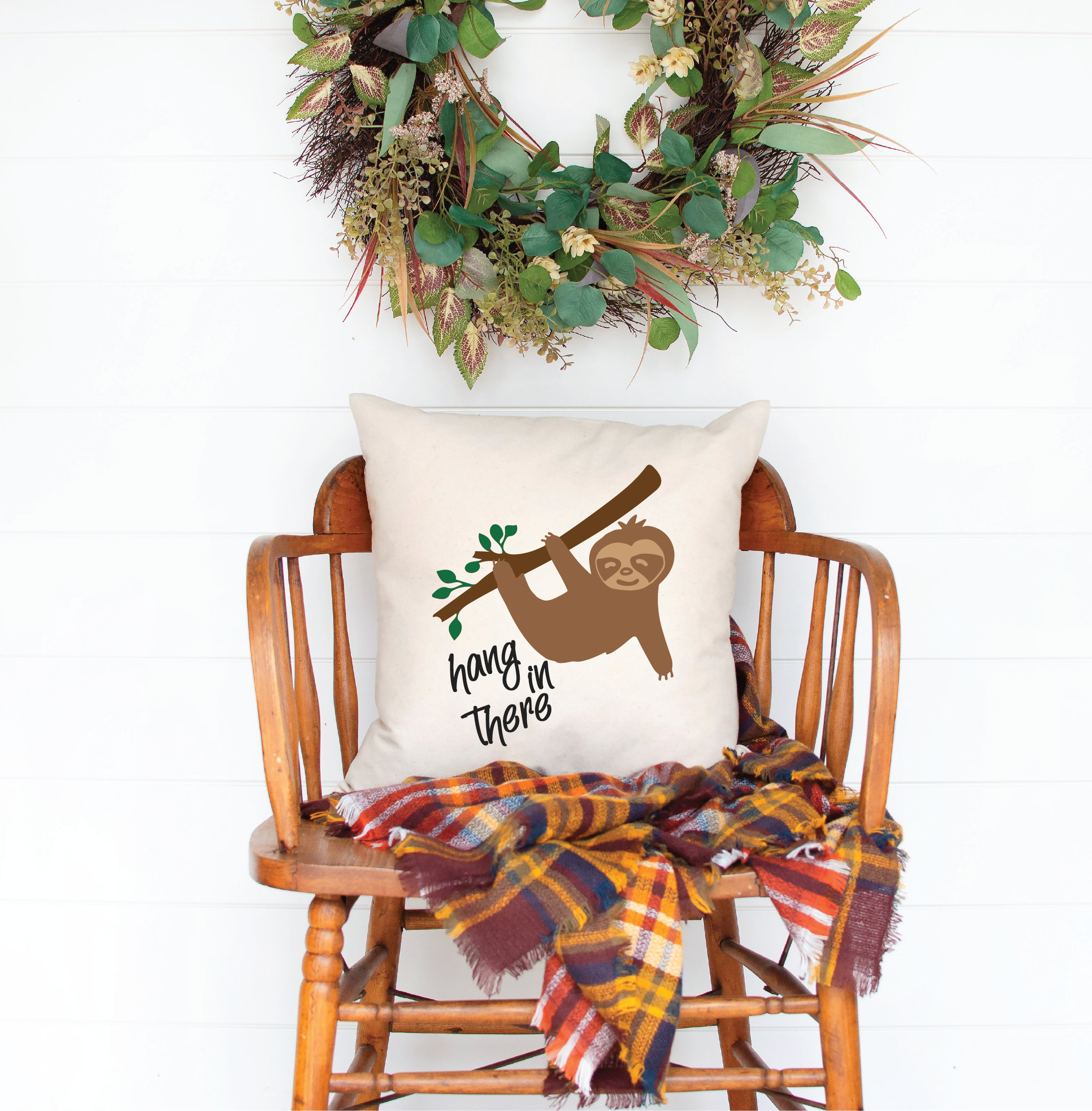 Hang in There SVG Sloth SVG Hanging Sloth SVG Sloth - Etsy