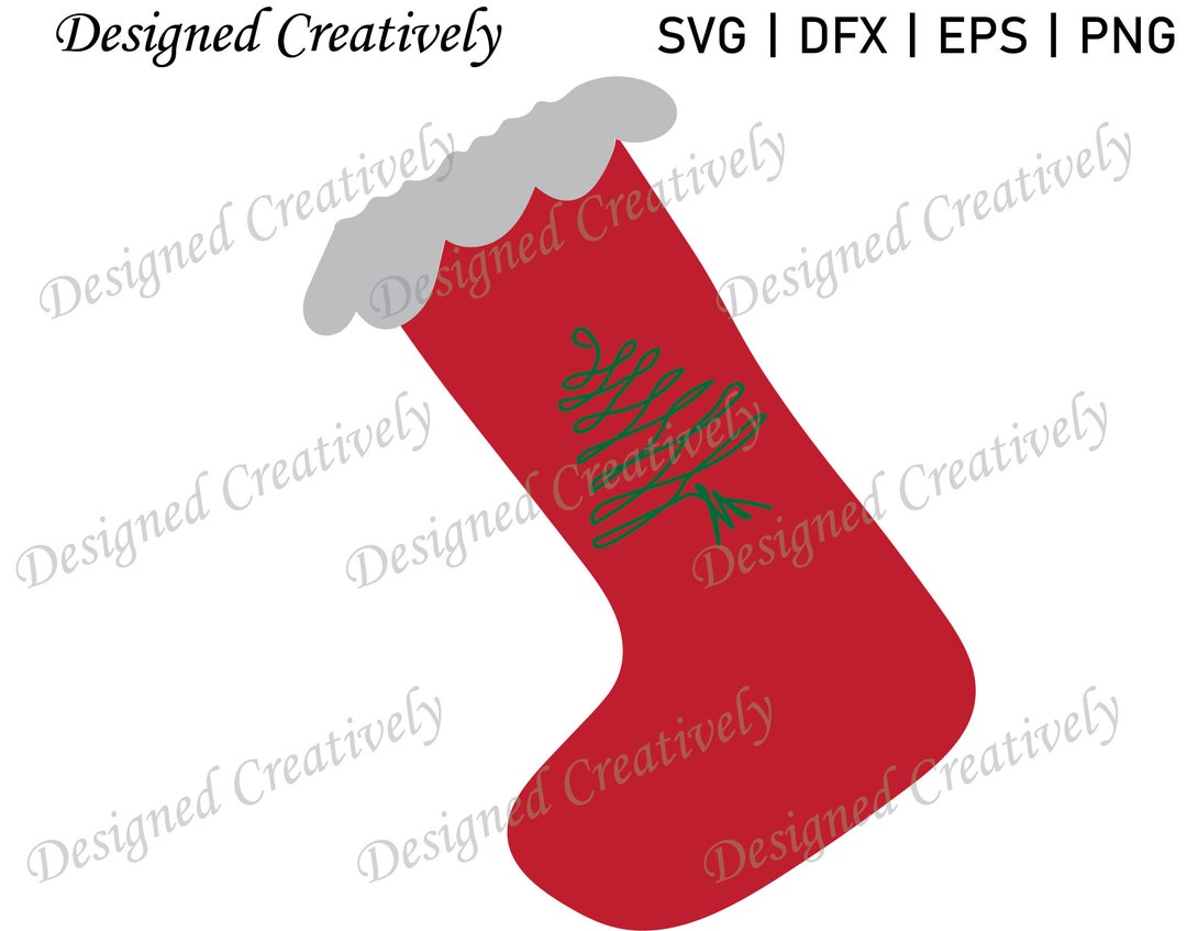 Stocking SVG | Christmas Stocking SVG | Holiday Stocking SVG ...