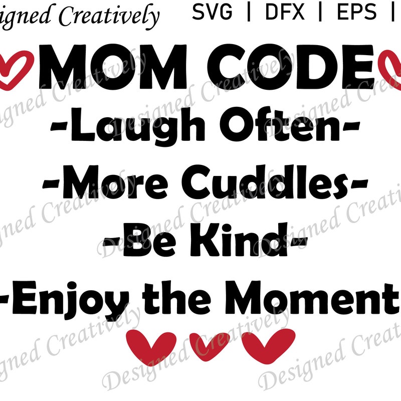 Mom Code Svg - Etsy