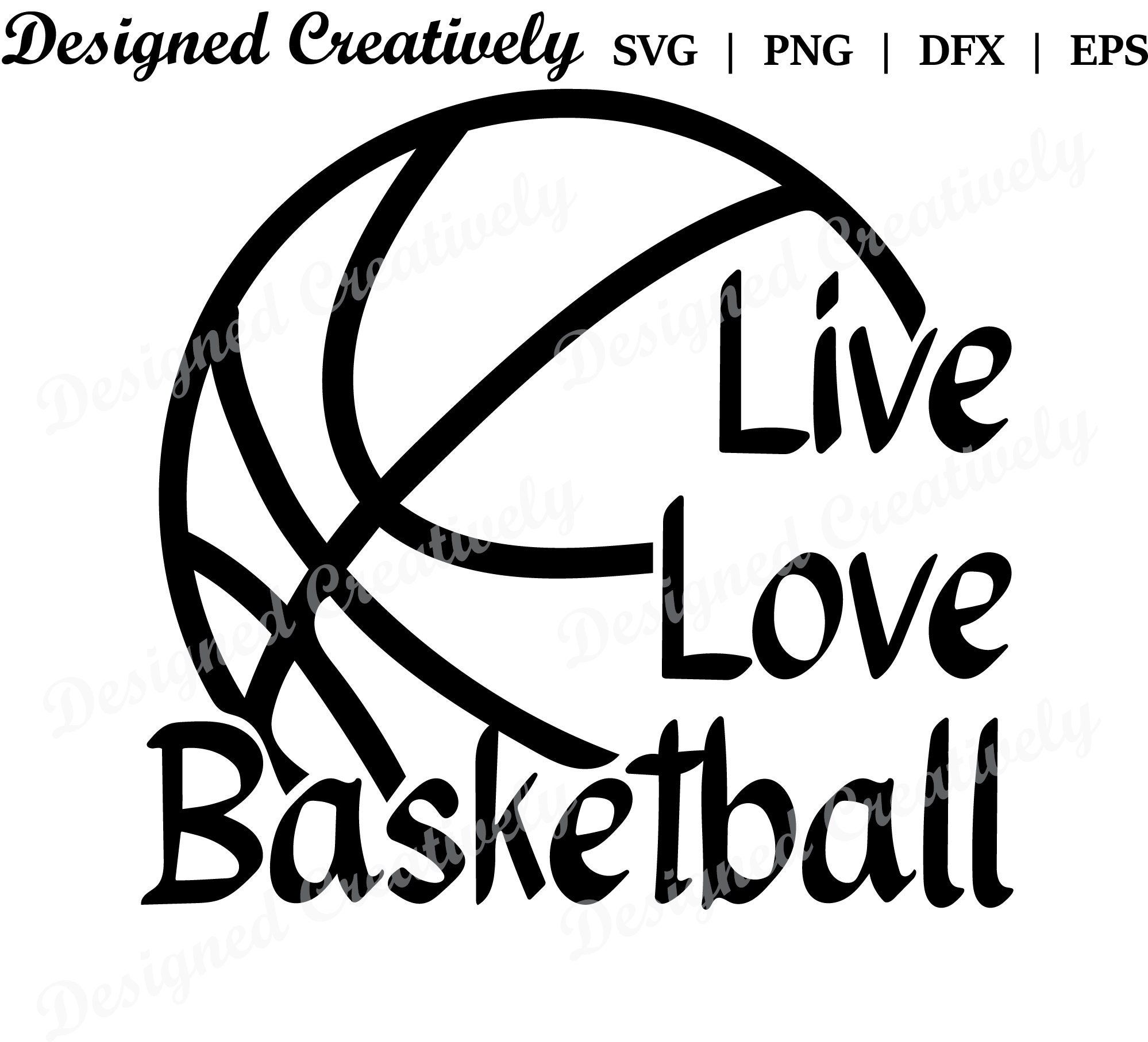 Basketball SVG Basketball Bundle SVG Live Love Basketball - Etsy