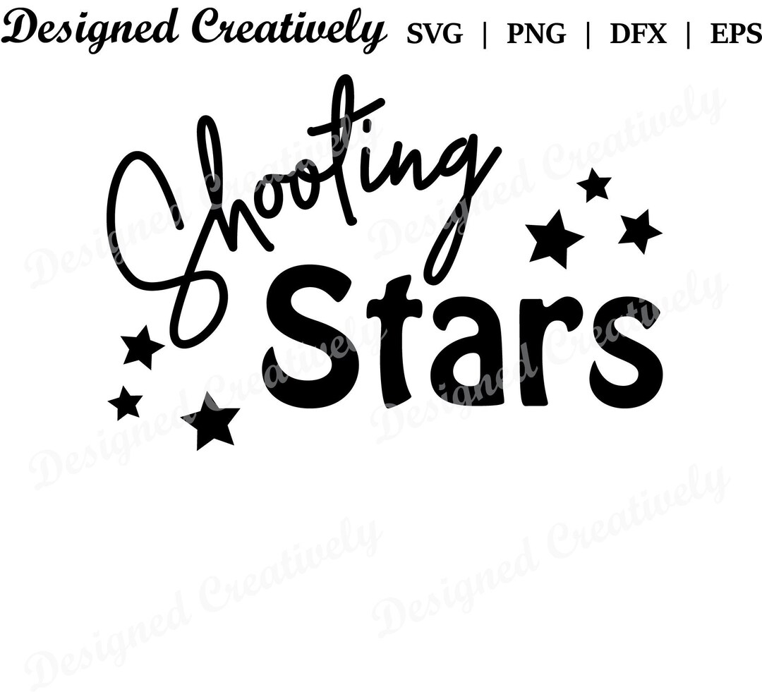 Shooting Star SVG, Shooting Stars SVG, Stars SVG, Celestial Svg, Stars ...