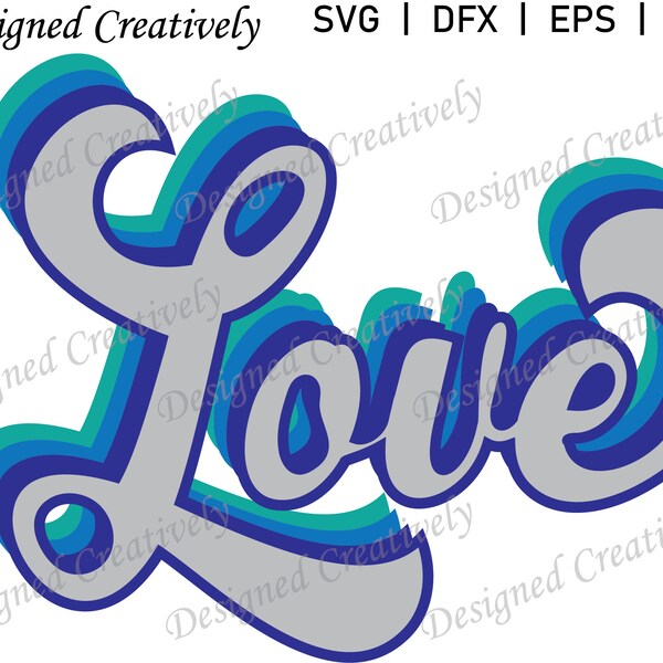 Love Word Png - Etsy