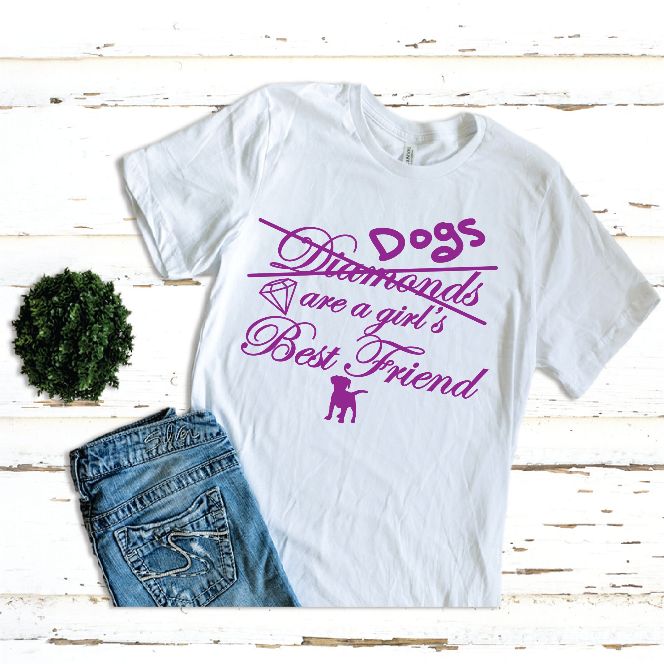 Girls Best Friend SVG Dog SVG Diamond SVG Best Friend Svg - Etsy