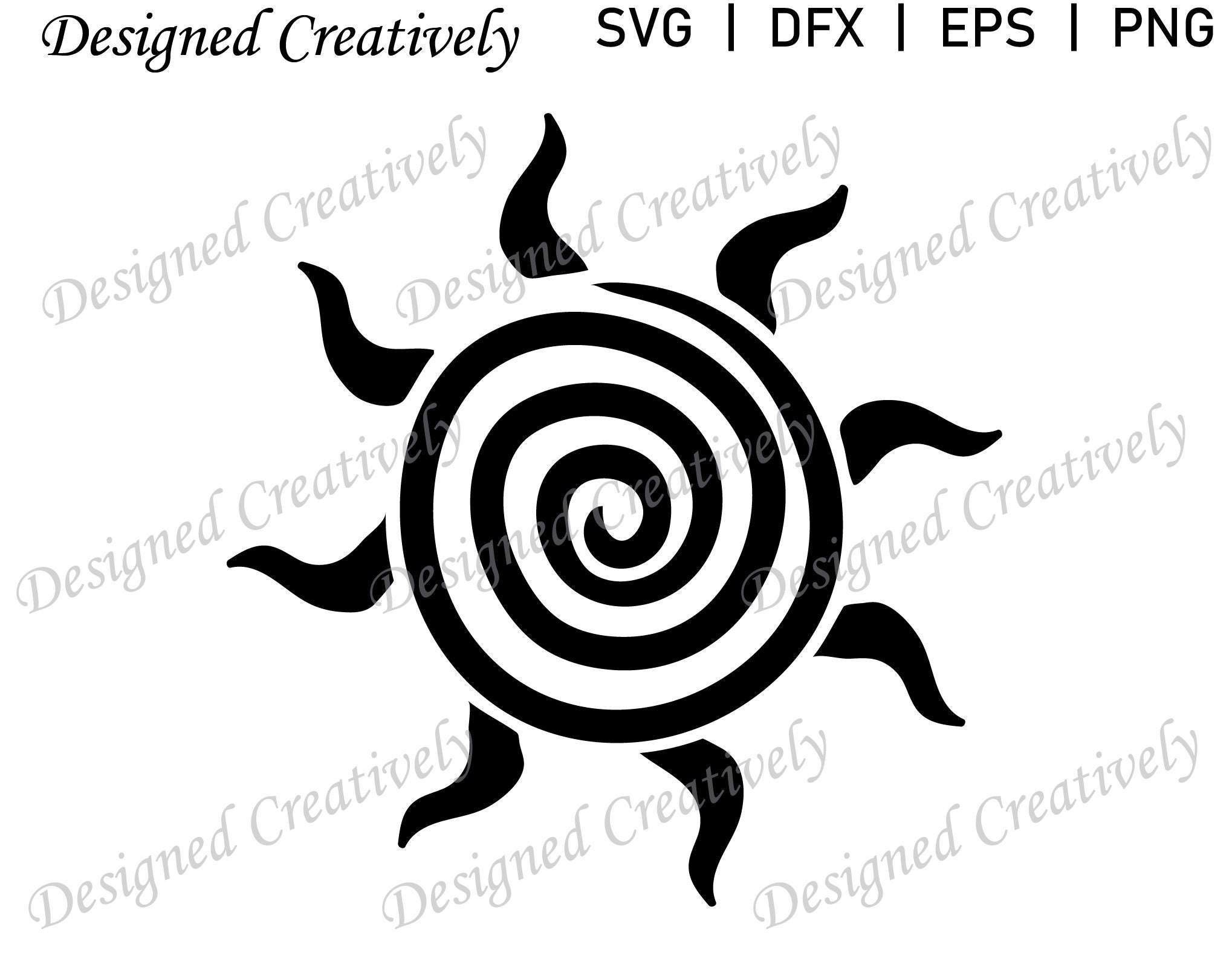 Sun SVG Swirl Sun svg Solar SVG Celestial SVG Sun Clip | Etsy
