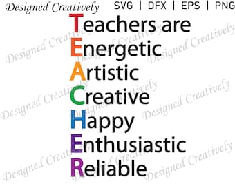 Acrostic Poem Svg | Etsy