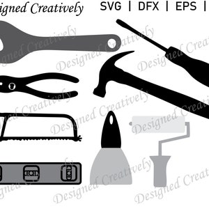 Tool Bundle SVG, Tool SVG, Hand Tool SVG, Wrench Svg, Screwdriver Svg ...