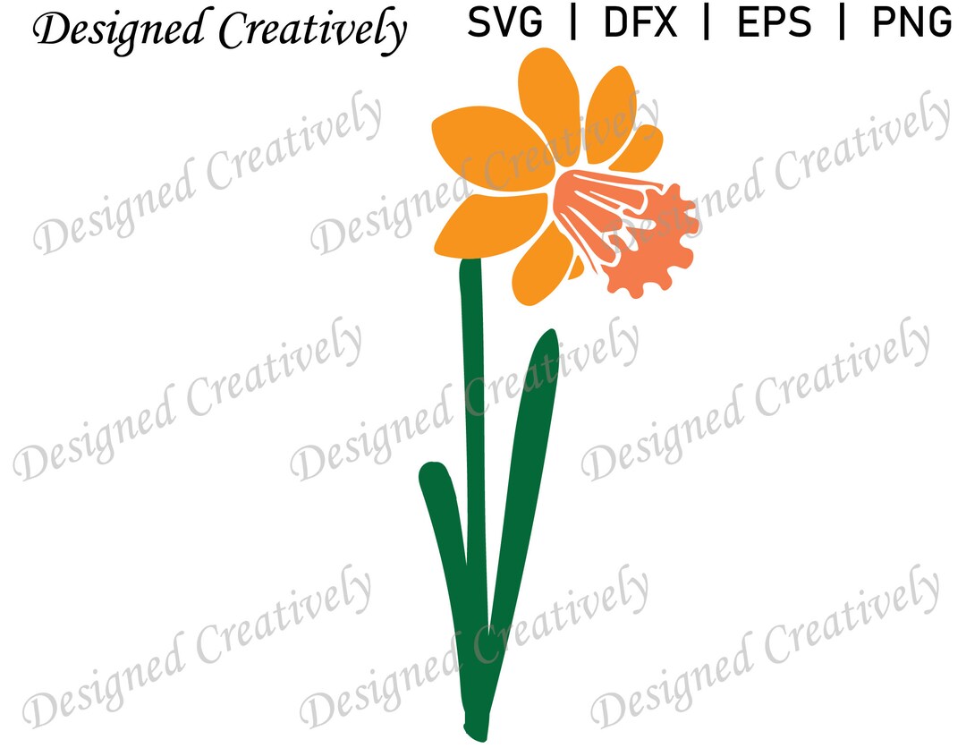 Daffodils SVG, Flower SVG, Spring Flowers SVG, Flowers Svg, Daffodil ...