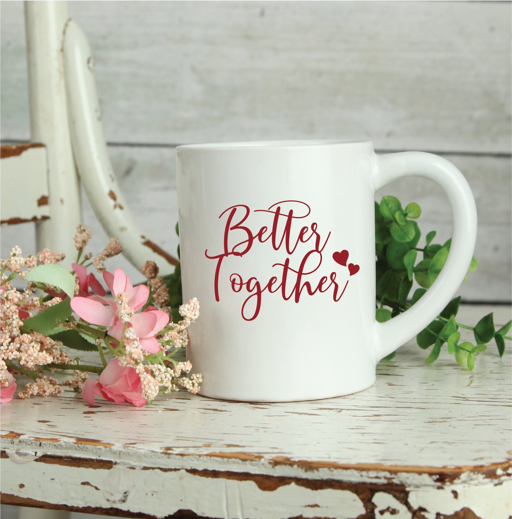 Better Together SVG, Valentine Heart SVG, Better Together Hearts SVG ...