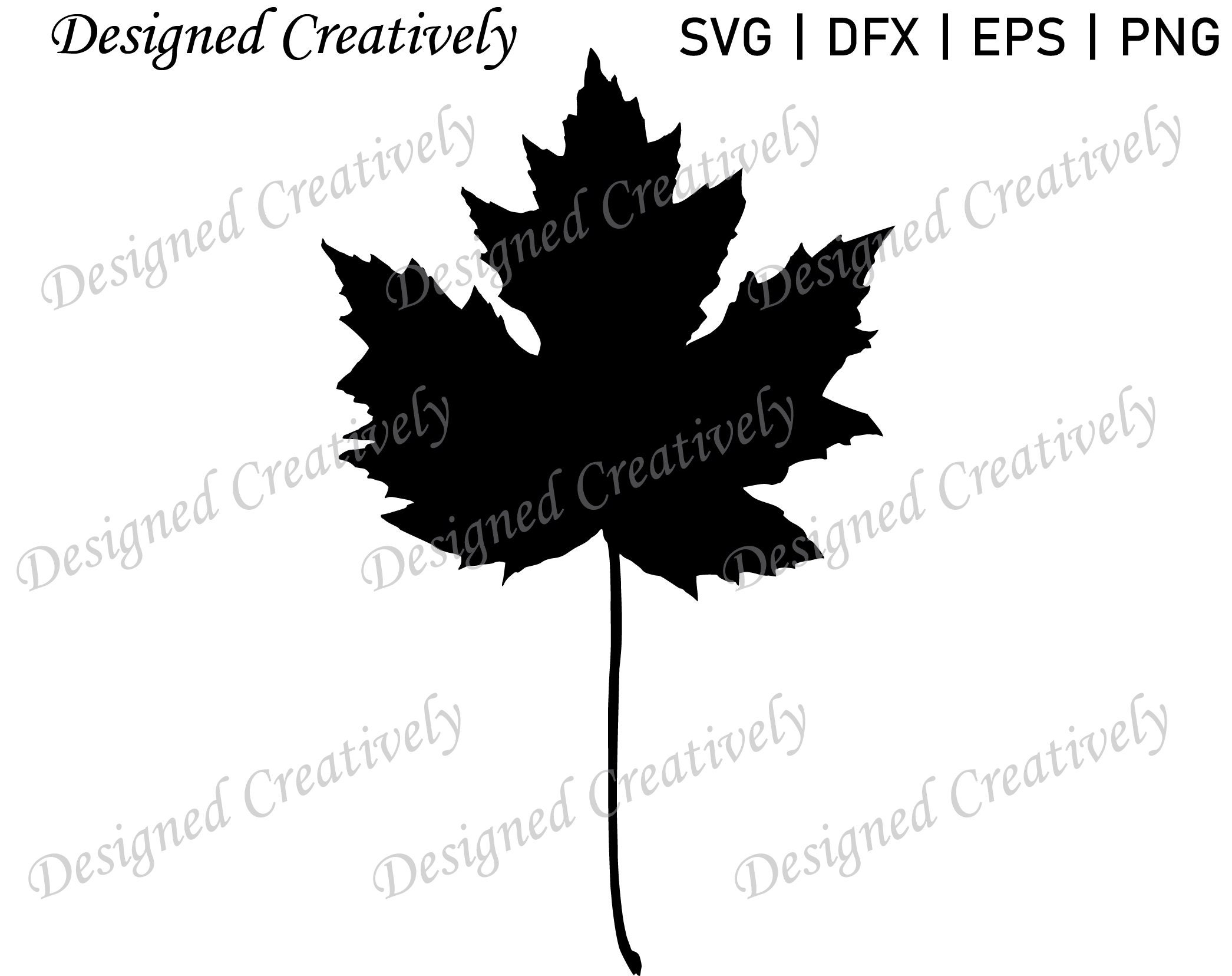 Maple Leaf SVG Leaf SVG Autumn Leaf SVG Fall Leaf svg | Etsy