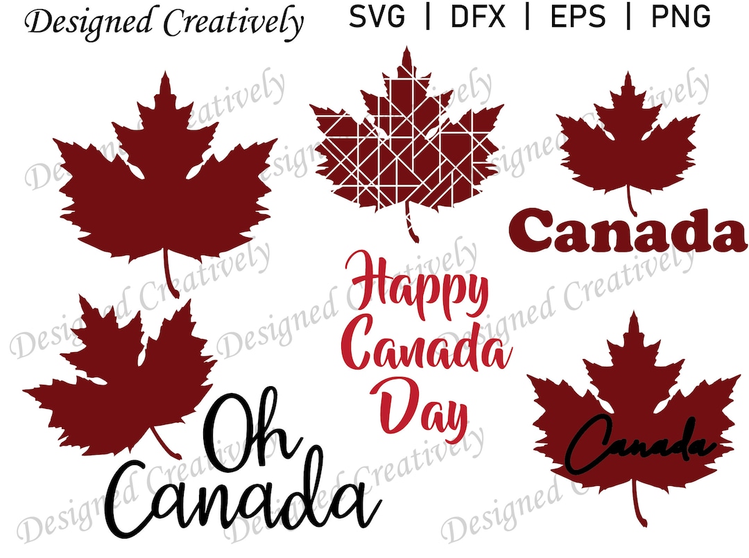Canada Day Bundle SVG, Canada Day SVG, Canada SVG, Happy Canada Day Svg ...