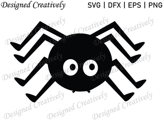 Spider SVG Halloween SVG Black Spider Svg Seasonal SVG | Etsy