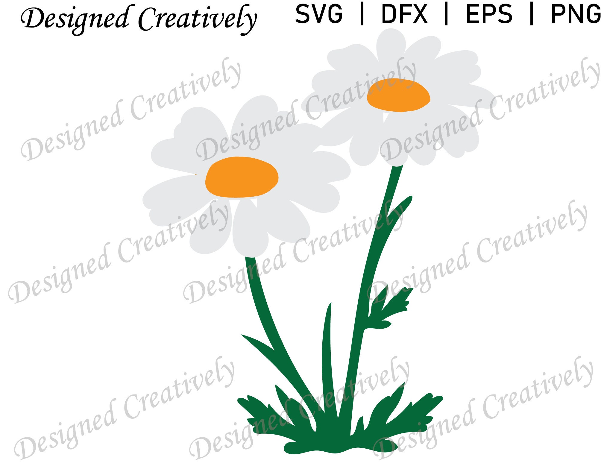 Daisy SVG Flower SVG Spring Flowers SVG Flowers Svg Flower - Etsy