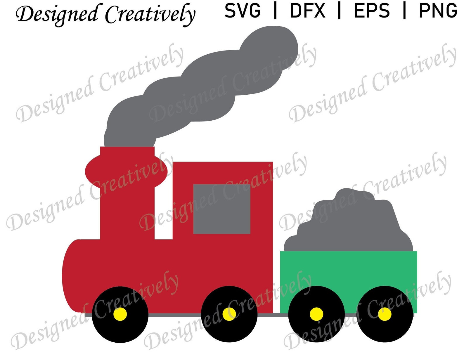Train SVG Toy Train SVG Steam Engine SVG Train Cut File | Etsy