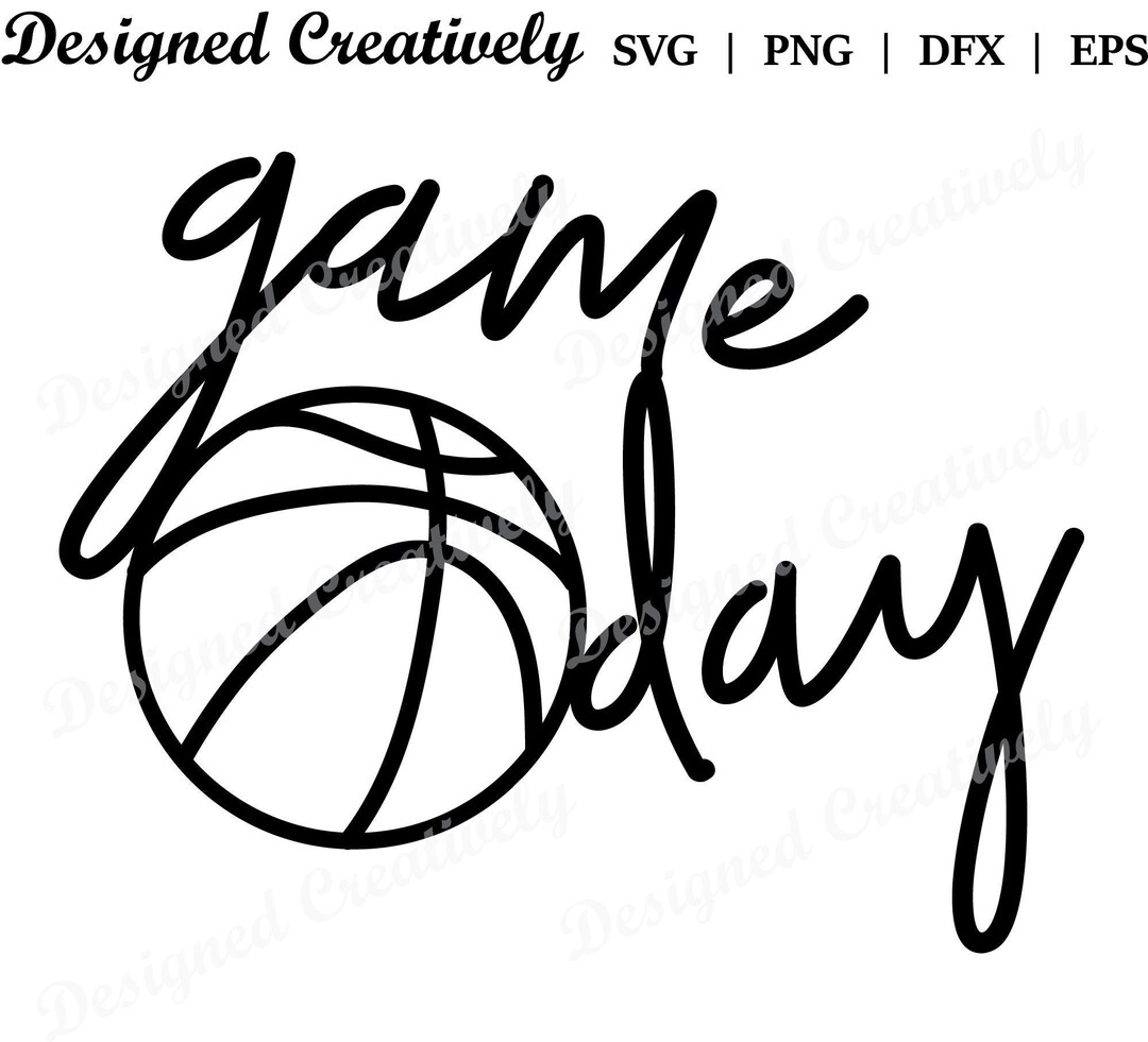 Game Day SVG, Basketball SVG, Basketball Game SVG, Sport Svg ...