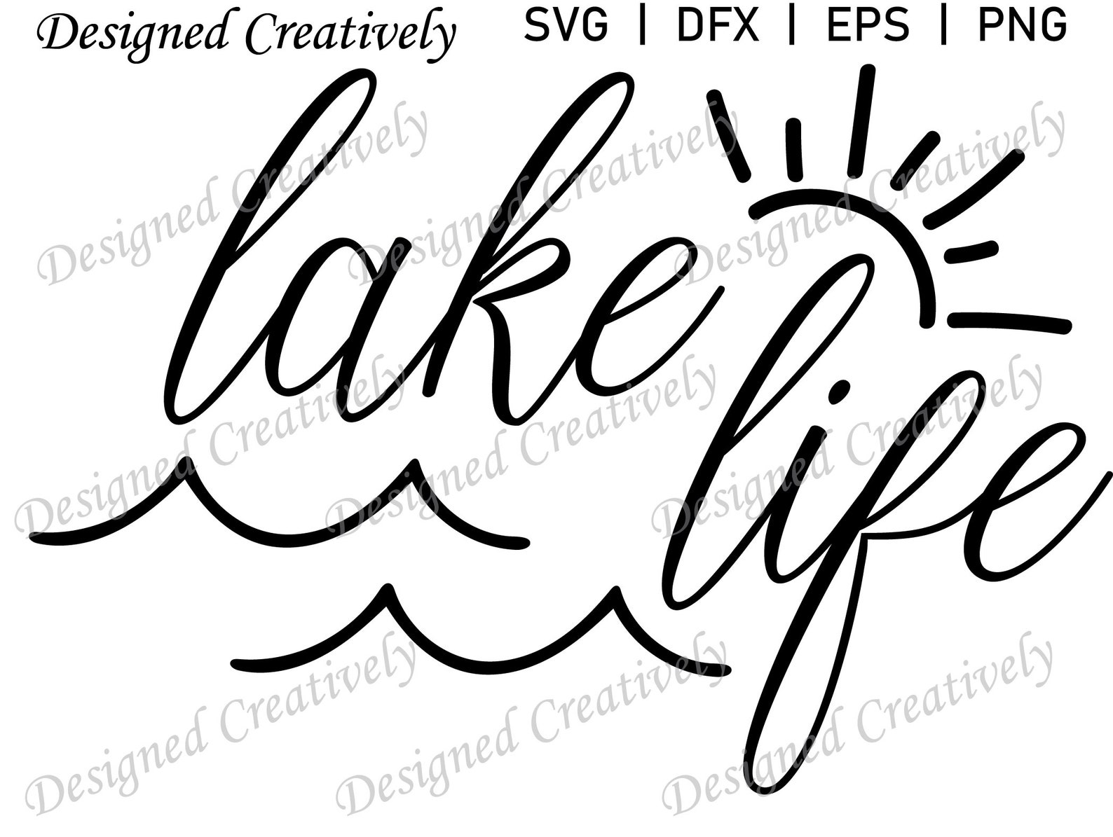 Lake Life SVG Lake SVG Summer SVG Summer Time svg Beach | Etsy