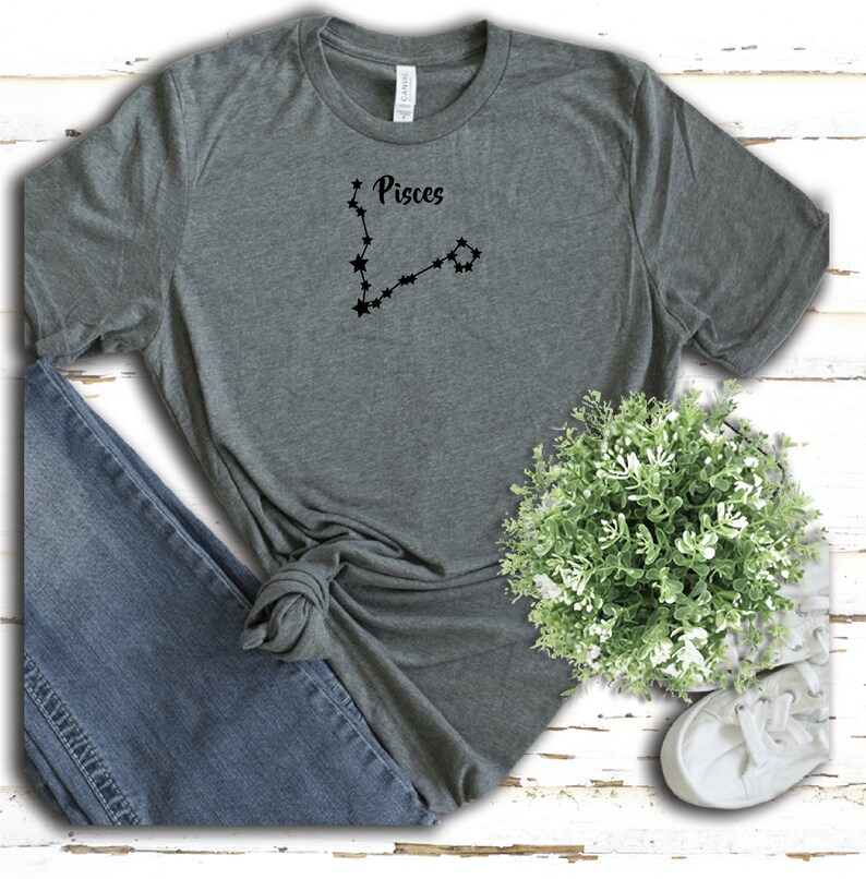 Pisces Zodiac Sign SVG, Pisces SVG, Stars SVG, Celestial Svg, Zodiac ...