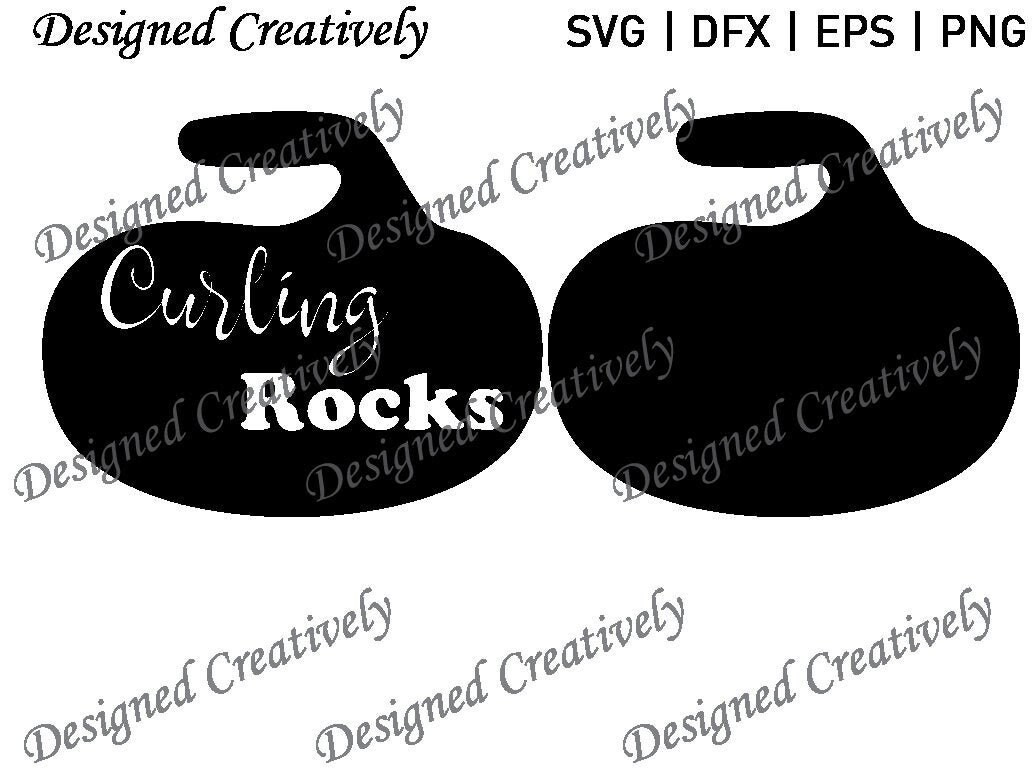 Curling SVG Curling Rock SVG Winter Sport SVG Sports Svg - Etsy