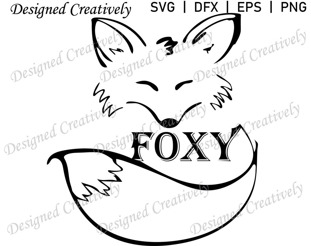 Fox SVG, Foxy SVG, Cute Fox SVG, Fox Clip Art, Baby Fox Svg, Foxy Clip ...