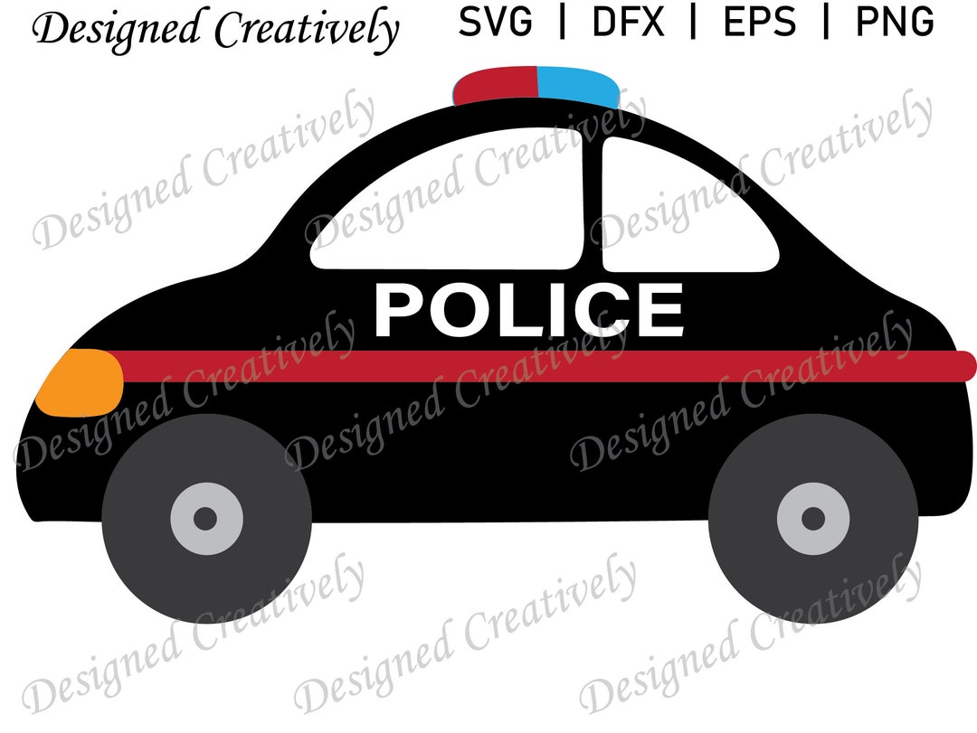 Police SVG, Police Car SVG, Emergency Vehicle SVG, Police Car Cut File ...