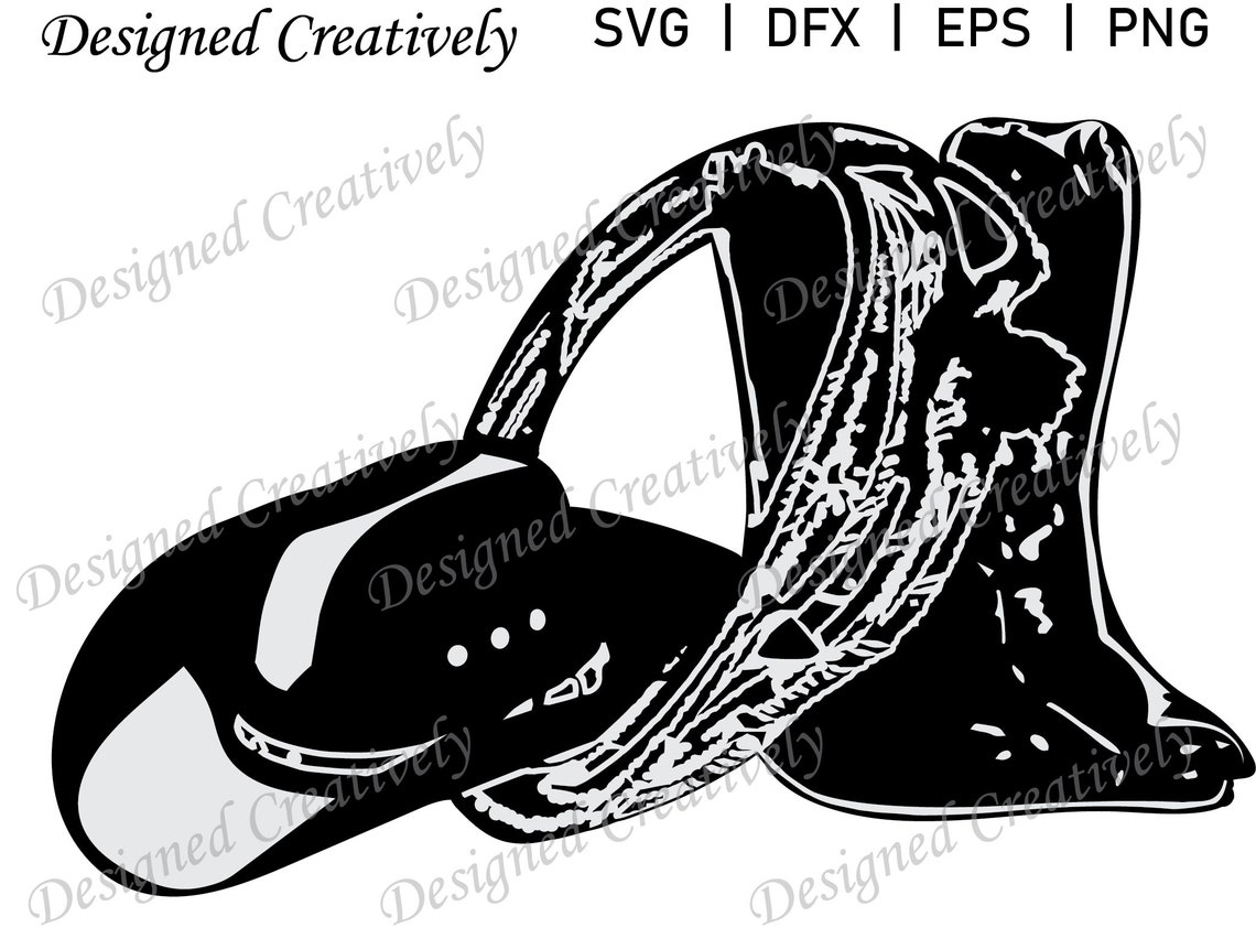 Rodeo SVG Cowboy Hat SVG Cowboy Boots SVG Cowboy Rope Svg - Etsy