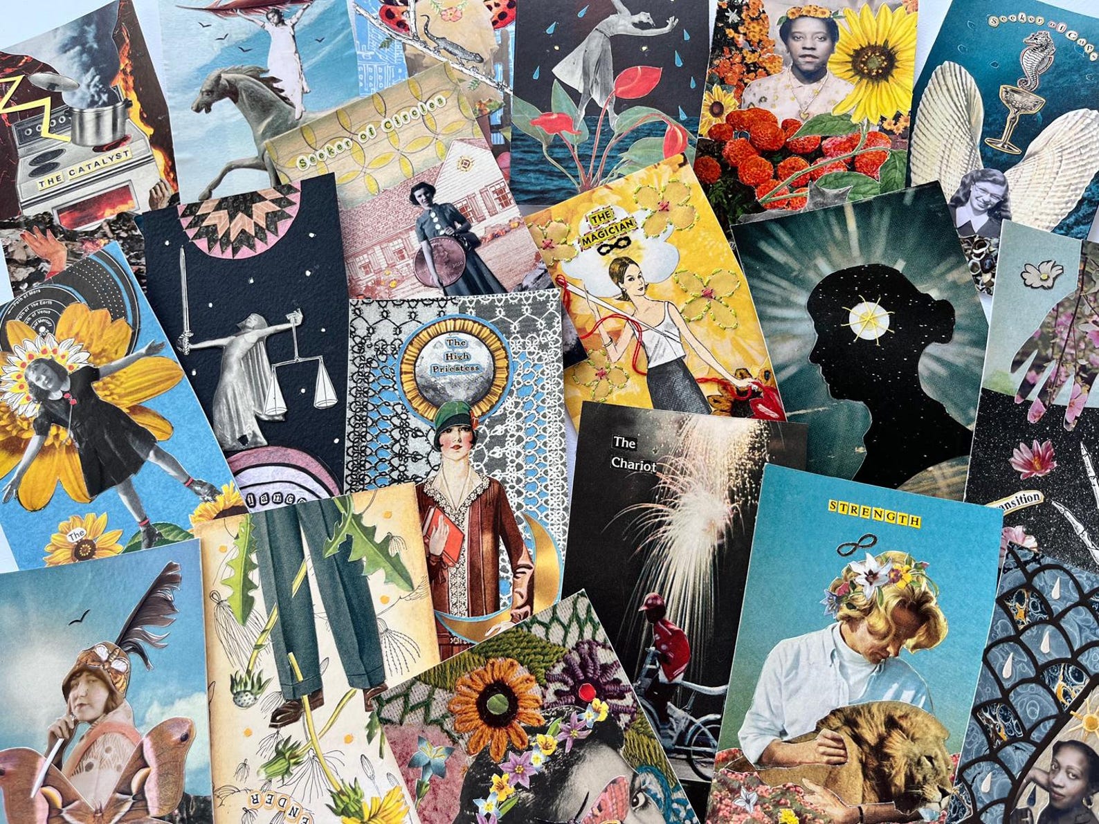 The Ephemeral Tarot, Tarot Deck and Guidebook - Etsy