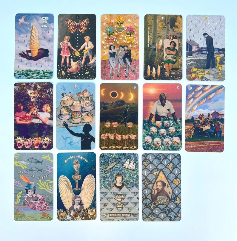The Ephemeral Tarot, Tarot Deck and Guidebook - Etsy