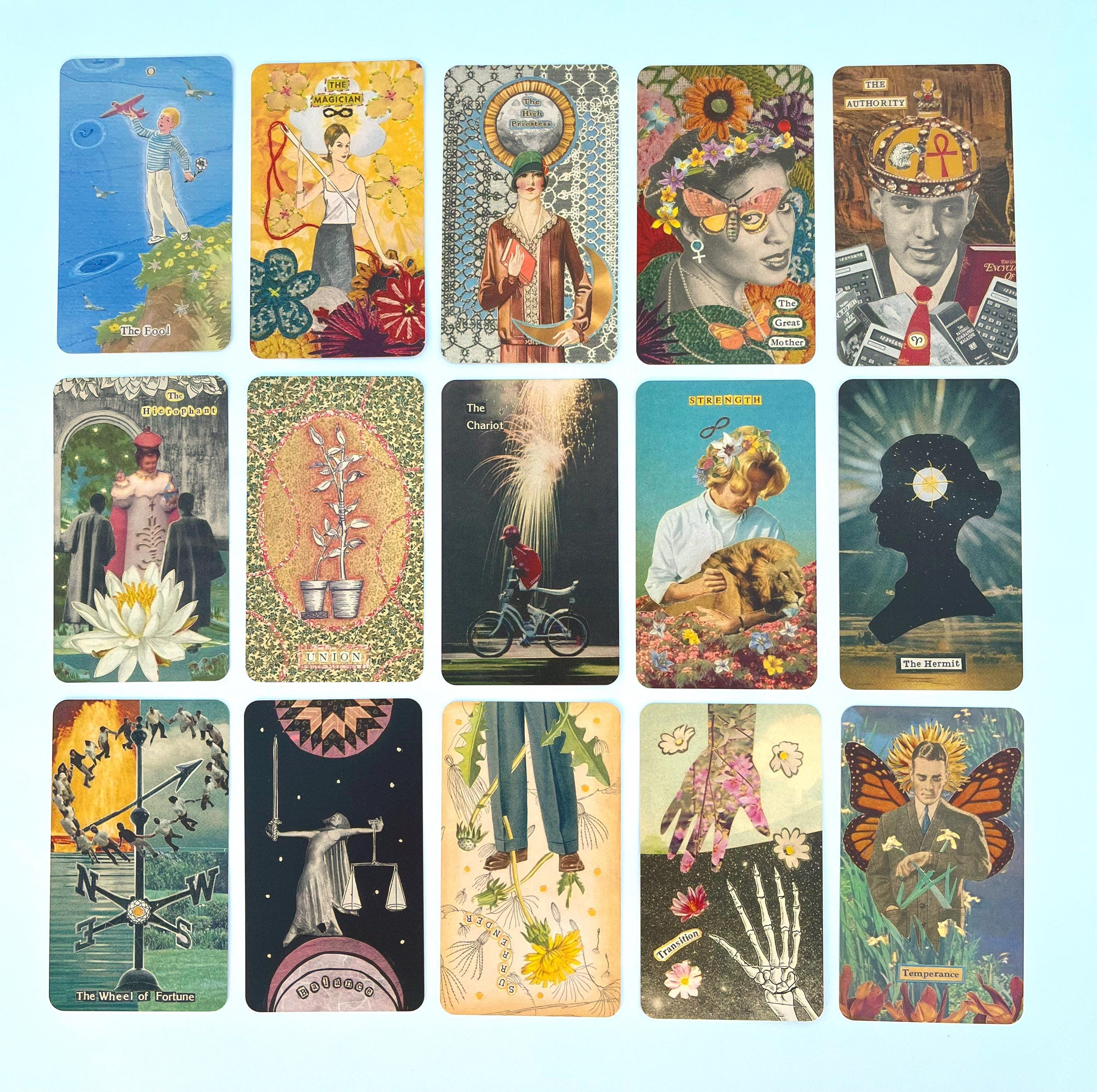 The Ephemeral Tarot, Tarot Deck and Guidebook - Etsy