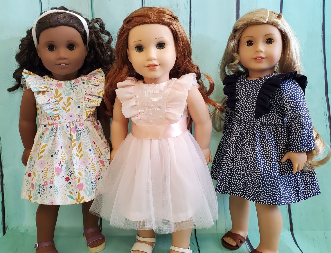 Poppy Jane Radiant Ruffles DIGITAL PATTERN to Fit 18 Inch - Etsy