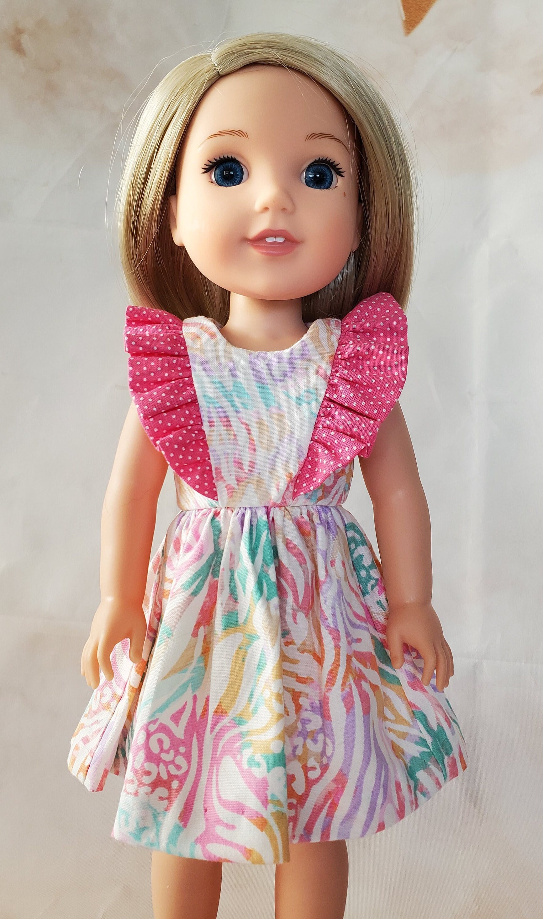 Poppy Jane Design DIGITAL PATTERN Radiant Ruffles Dress Designed to Fit ...