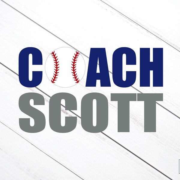 Baseball Coach Gift - Etsy