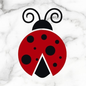 Ladybug Decal Ladybug Sticker Ladybug Garden Sign Decal | Etsy