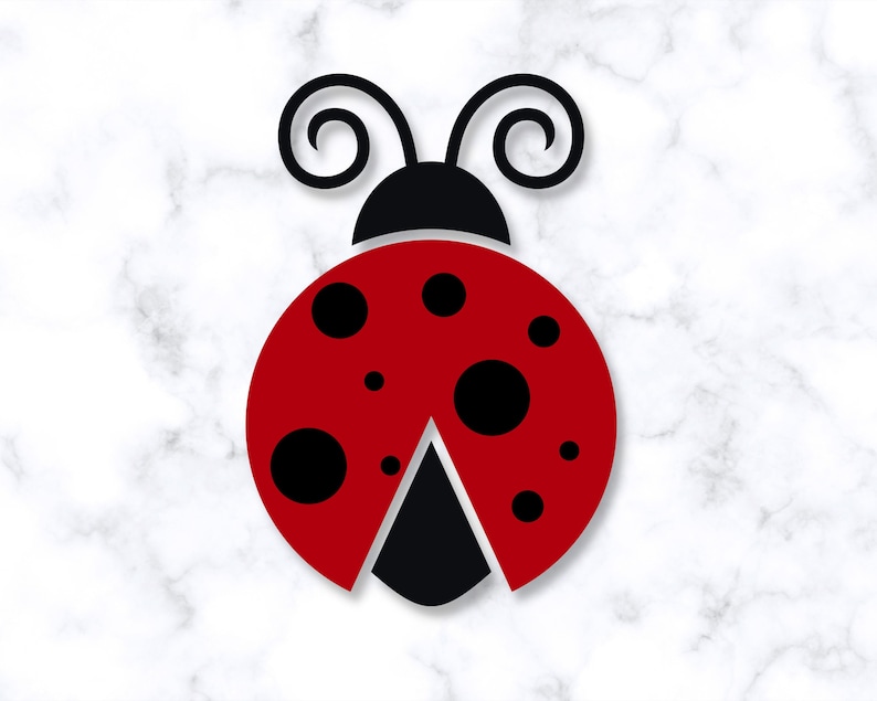 Ladybug Decal Ladybug Sticker Ladybug Garden Sign Decal | Etsy