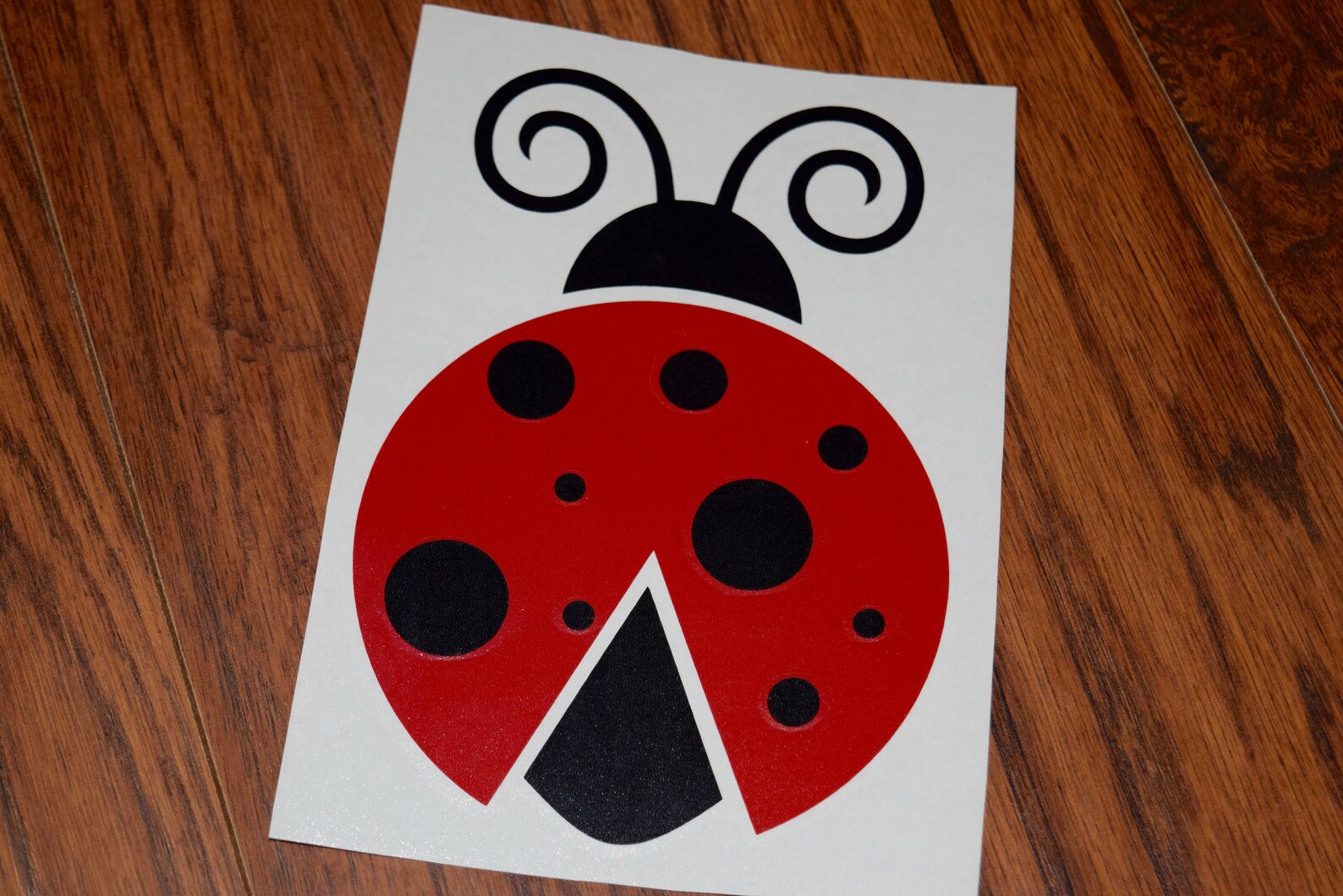 Ladybug Decal Ladybug Sticker Ladybug Garden Sign Decal | Etsy